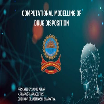 COMPUTATIONAL MODELING IN DRUG DISPOSITION.pptx