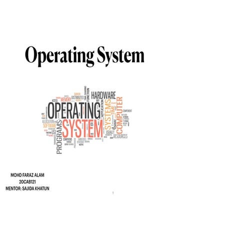 Operating System | PPT