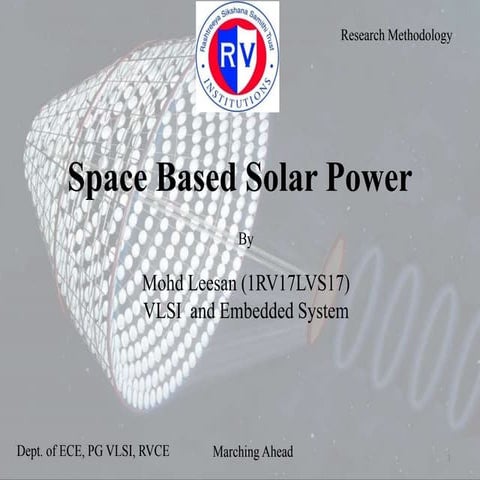 Space-based solar power | PPT