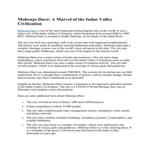 Mohenjo Daro.pdf