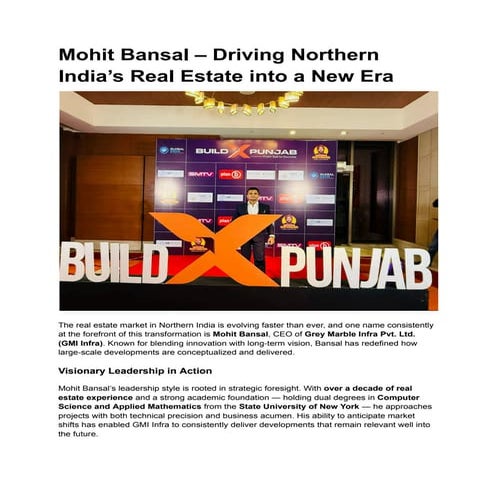 Mohit Bansal – Driving Northern India’s Real Estate into a New Era.pdf