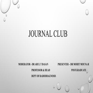 MOHIT JC.pptx joutrnal club. adenocarcinioma | PPT