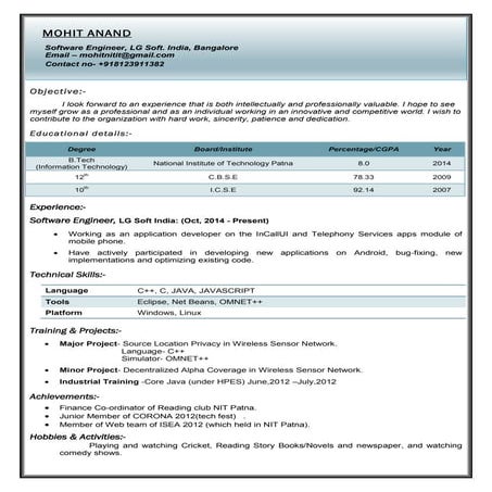 #Mohit resume | PDF