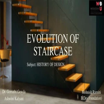 Evolution Of Staircase | PDF