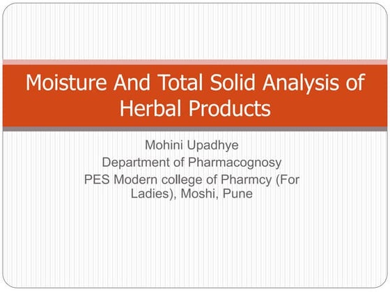Basics of sorption isotherm & its applications in food processing | PPT