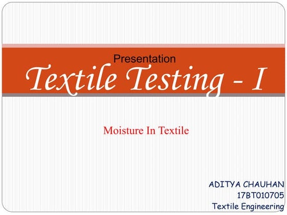 Comparison of tensile properties of textile fibre | PDF | Physics | Science