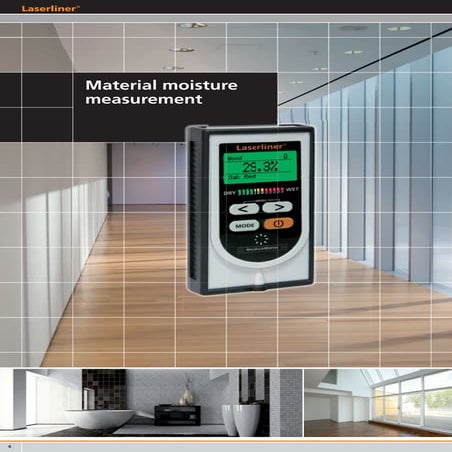 Moisture Meter Range Laserliner / Material Moisture Measurement | PPT