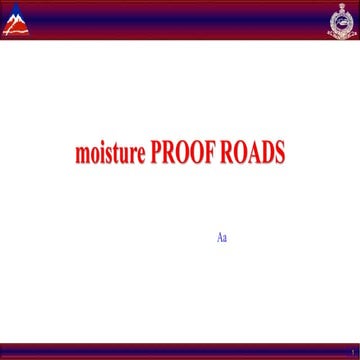 Bituminous road construction | PPTX