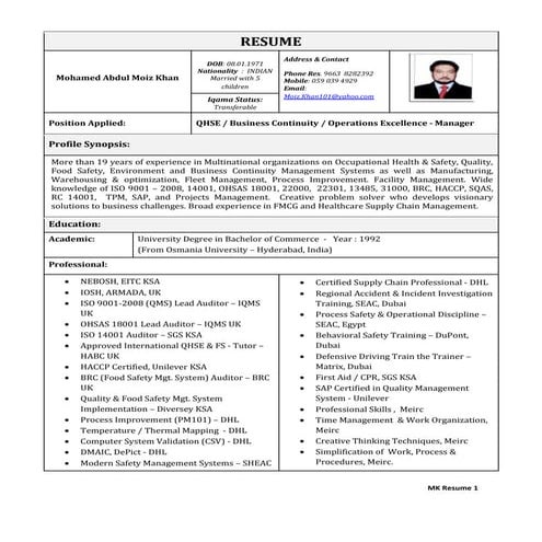 1 Myrna Cruz Resume Updated | DOC