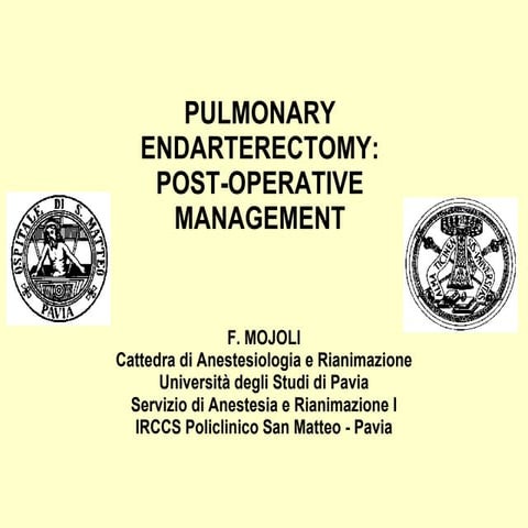 Post Operative Management | PPT