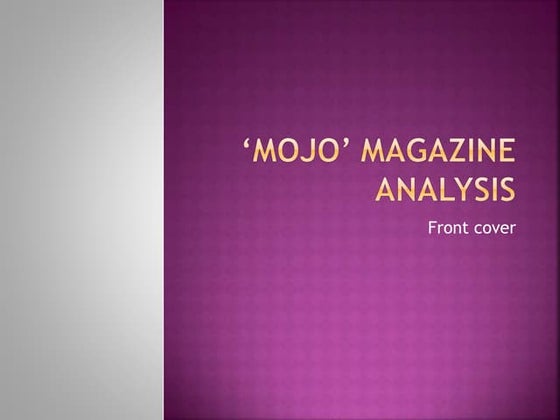 Analysis of Music Magazine Contents Page | PPT | Desktop Publishing ...