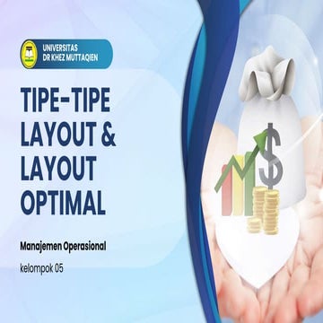 Perencanaan Layout Fasilitas Pabrik (Plan Layout) | PPTX