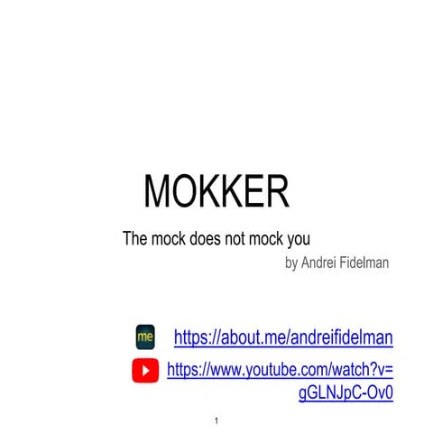 Mokker | PPTX