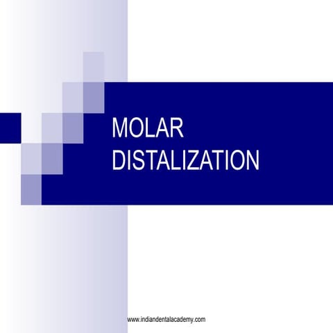 Molar distalization | PPT