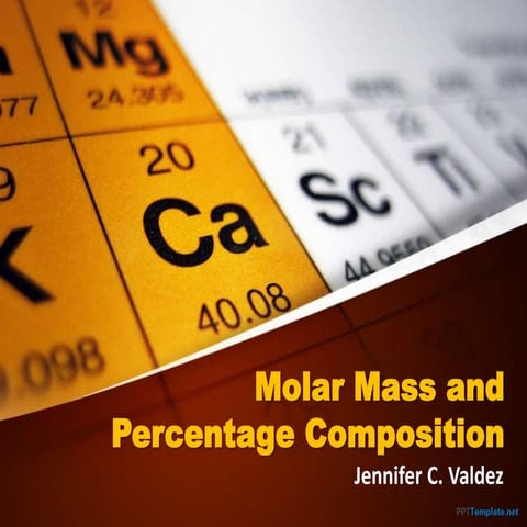 molar mass and percentage composition.pptx