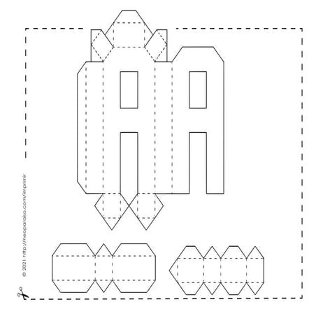 Moldes de letra 3D Alfabeto completo esp | PDF