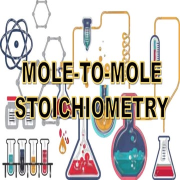 MOLE-TO-MOLE-STOICHIOMETRY.pptxbebekanadwow | PPTX | Chemistry | Science