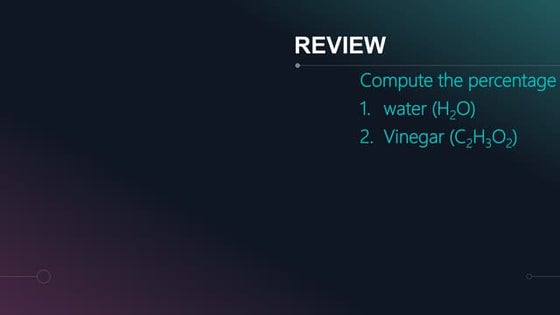 The mole concept | PPT