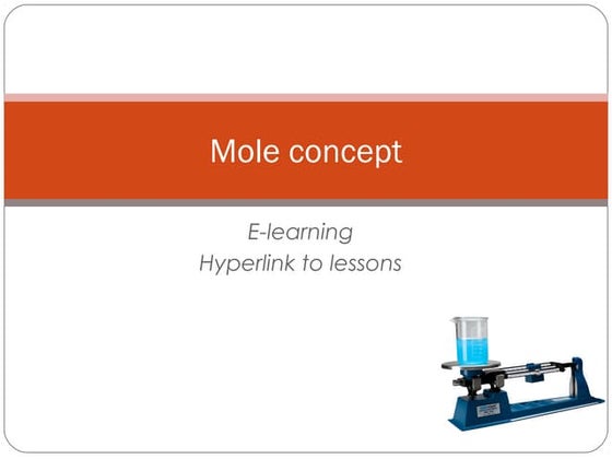 Mole concept | PDF | Chemistry | Science