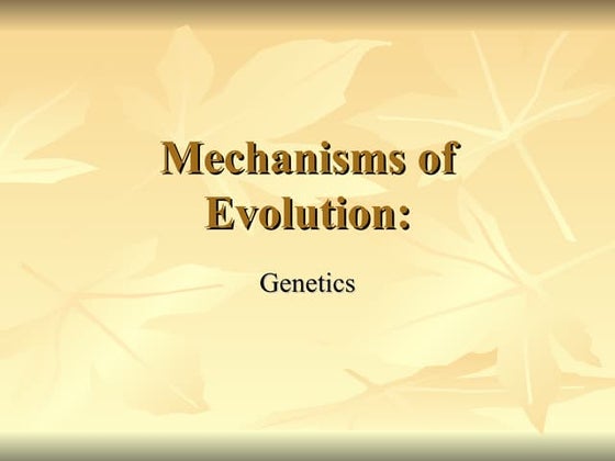 Genetic 101 | PPT