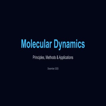 Md simulation | PPT