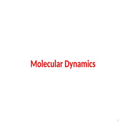 Molecular Dynamics MD simulation for BSc.pptx