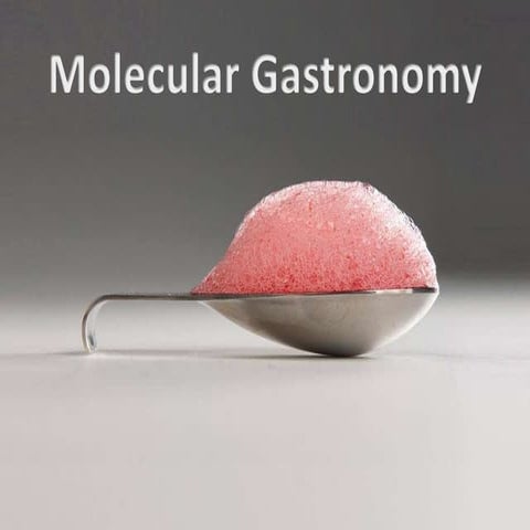 Molecular Gastronomy | PPTX | Cooking | Food & Drink