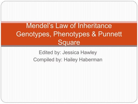 Punnett Square | PPTX