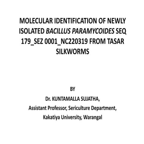 Molecular Identification Pptx
