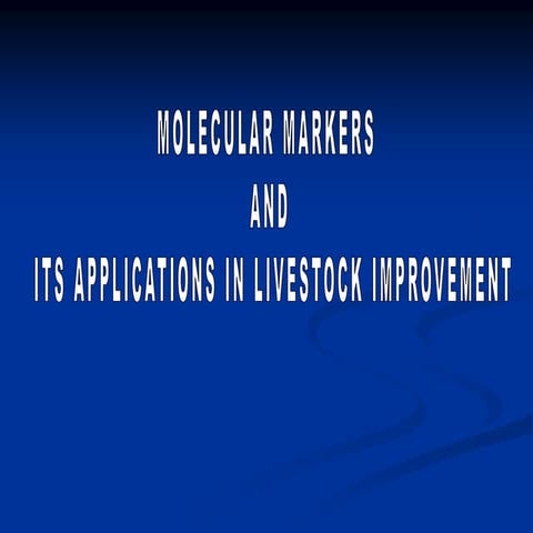 Molecular markers.ppt
