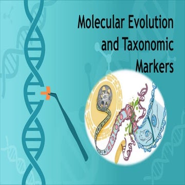 Molecular Markers and Neutral Theory.pptx
