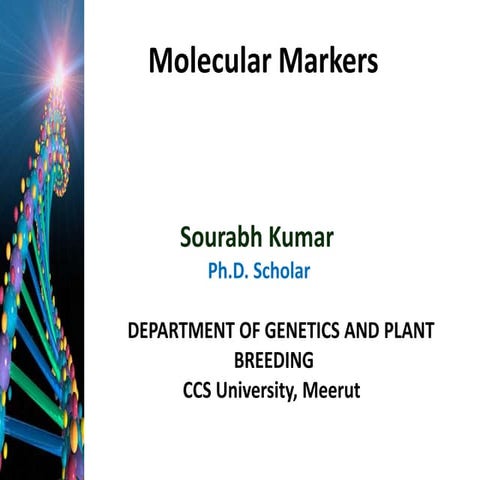 Molecular taxonomy | PPTX