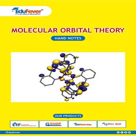 Molecular Orbital Theory - Chemistry Handwritten Notes | PDF
