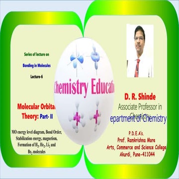 Molecular Orbital Theory | PPTX