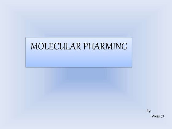 Genetically modified animals | PPT