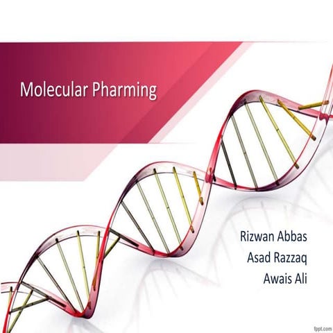 Biopharming - Introduction, Application, benefits and potential threats ...