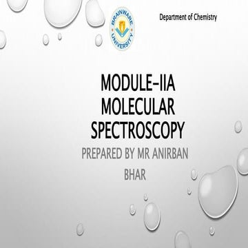 MOLECULAR SPECTROSCOPY.pptx