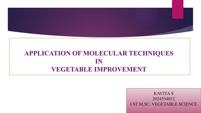Dominant and codominant markers30nov | PPTX