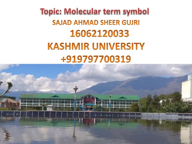 Point Groups ppt pdf.pdf | Chemistry | Science