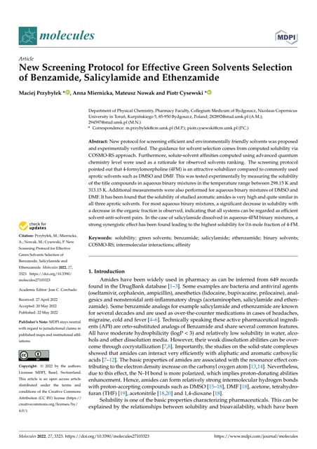 New Green Synthesis Approaches of Pharmacologically Active Heterocyclic ...
