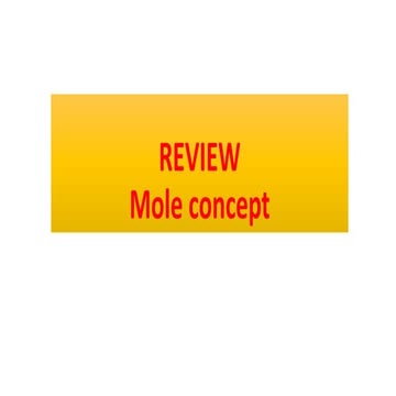 Mole review | PDF