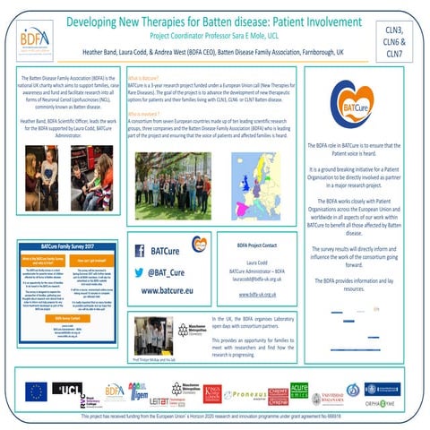 2017 BDSRA Mole, Band, Codd and West CLN3, CLN6, CLN7 | PPT