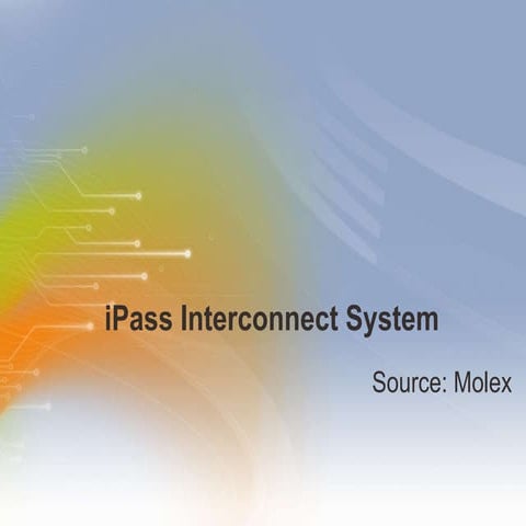 iPass Interconnect System | PPT