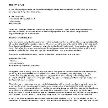 molly drug | PDF