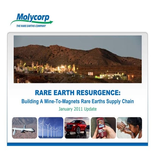 Molycorp Corporate Presentation - January 2011 | PDF