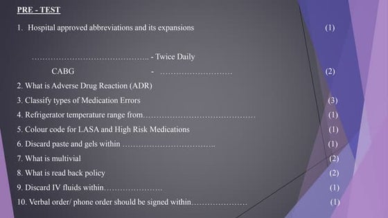 Reflection medication administration | PDF
