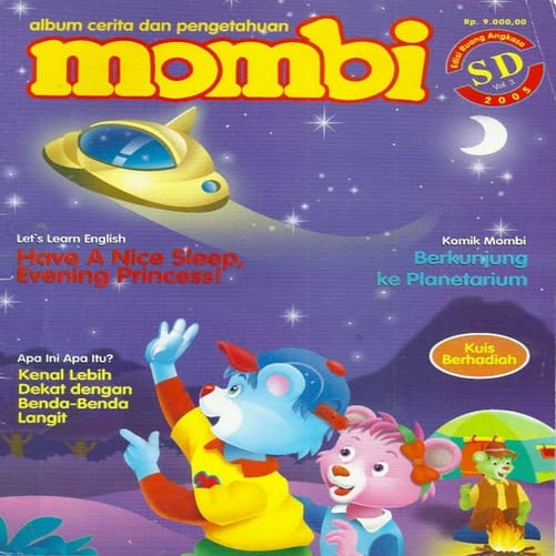 Mombi SD Vol 3 Tahun 2005 edisi Ruang Angkasa | PDF