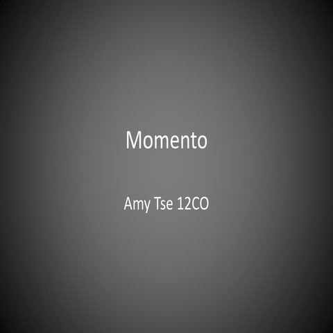 Momento | PPTX