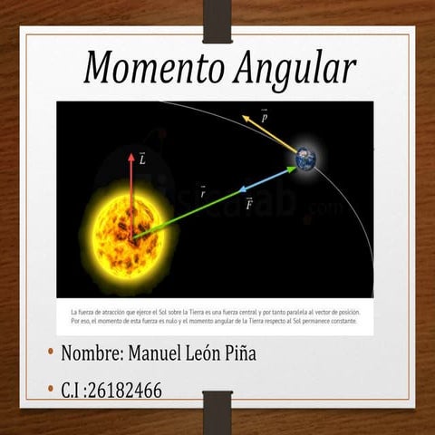 Momento angular | PPT