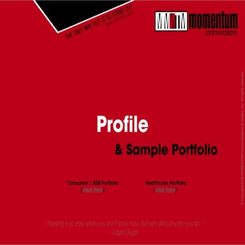 Momentum Communications Profile | PPT